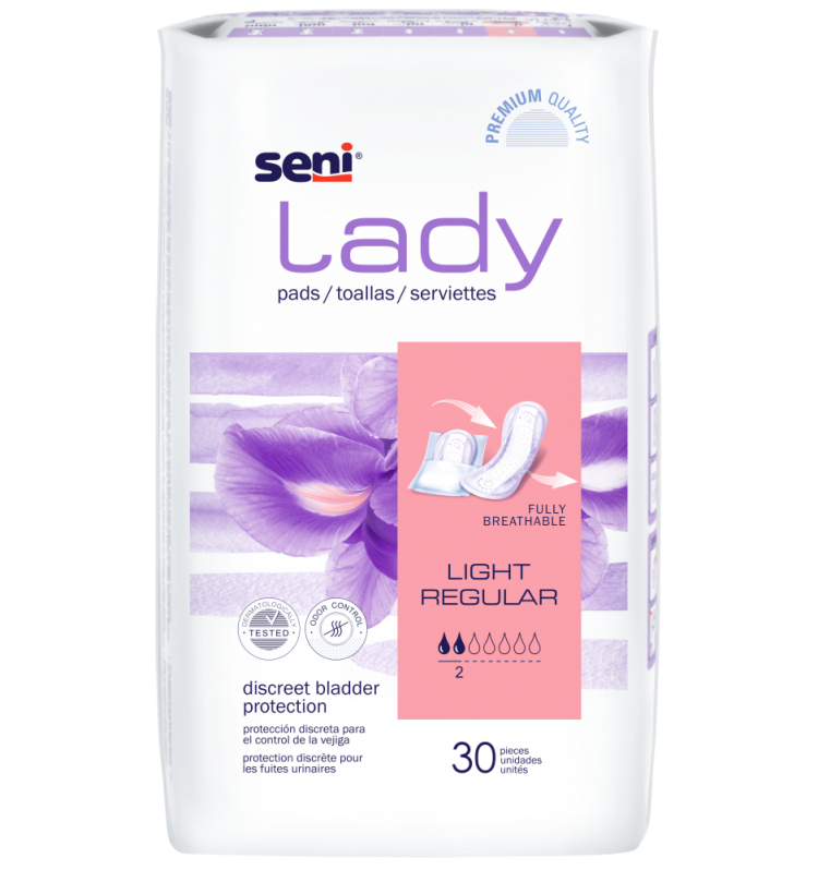 Seni Lady Ultimate Pads Long - BLADDER CONTROL PADS FOR WOMEN - Seni