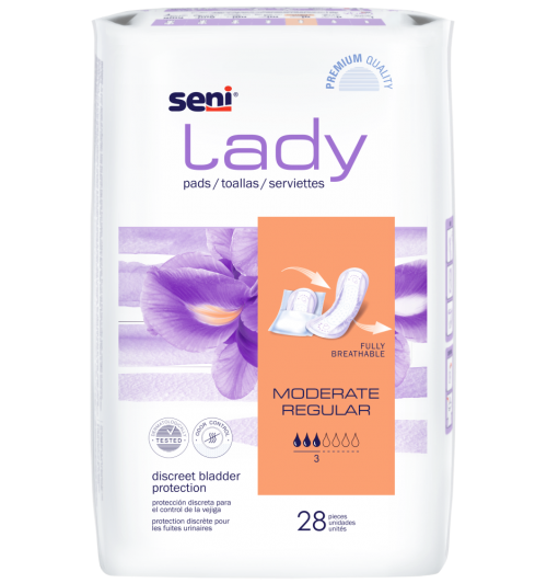 Seni Lady Ultimate Pads Long - BLADDER CONTROL PADS FOR WOMEN - Seni